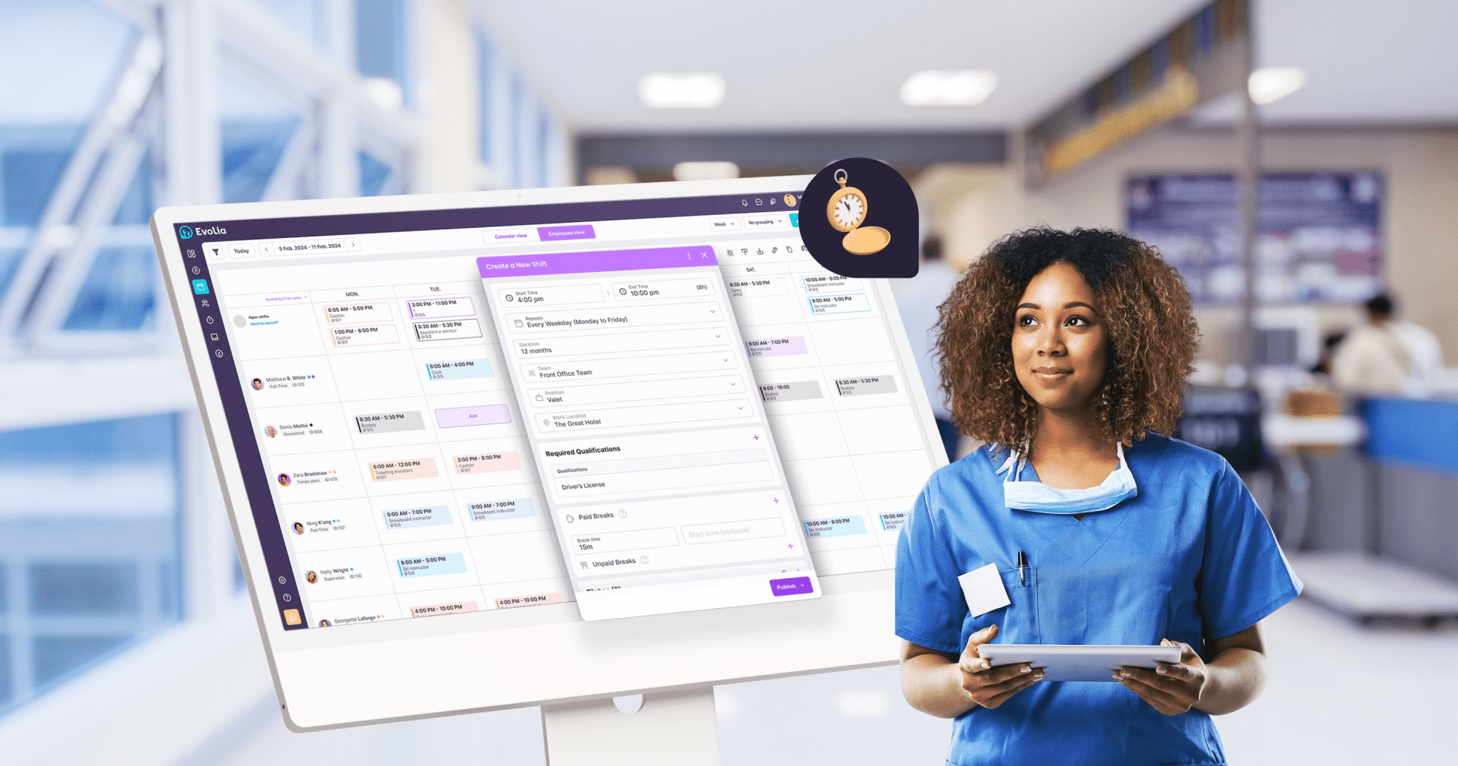 Creating a Schedule for Night Shift Employees | Evolia