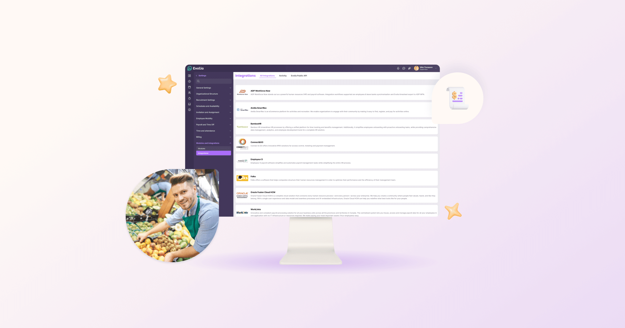 Payroll API Integration & Workforce Sync | Evolia
